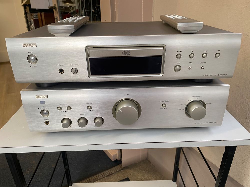 DENON PMA-500AE Verstärker und DCD-500AE CD-Player (Gebraucht) in ...