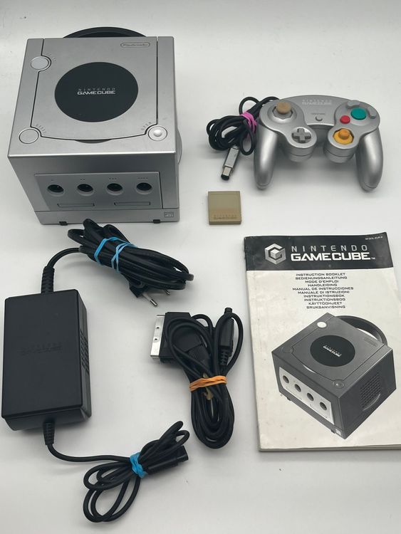 Gamecube Nintendo Silber Controller Memory Card Original (Gebraucht) in ...