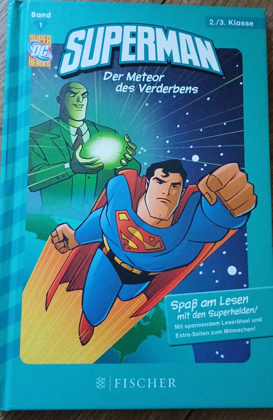 Superman Buch für 2./3. Klasse - Meteor des Verderbens (Gebraucht) in ...