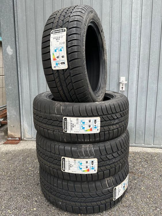 4x neue Continental Winterreifen 235/55 R17 | Kaufen auf Ricardo