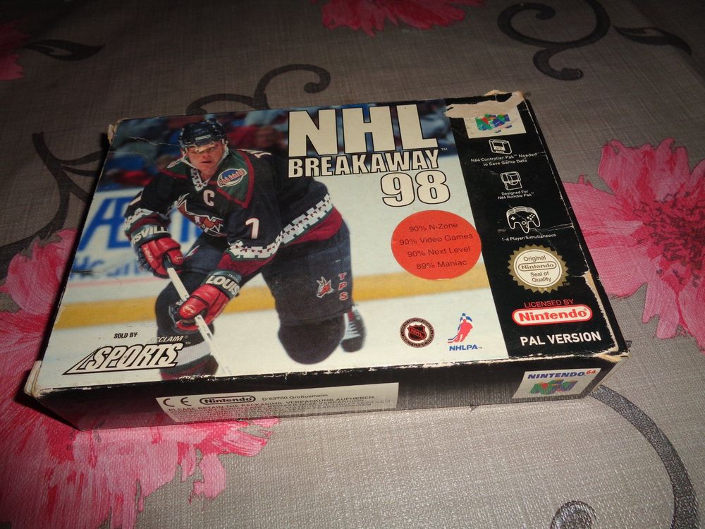 NHL Breakaway 98 N64 OVP | Kaufen auf Ricardo