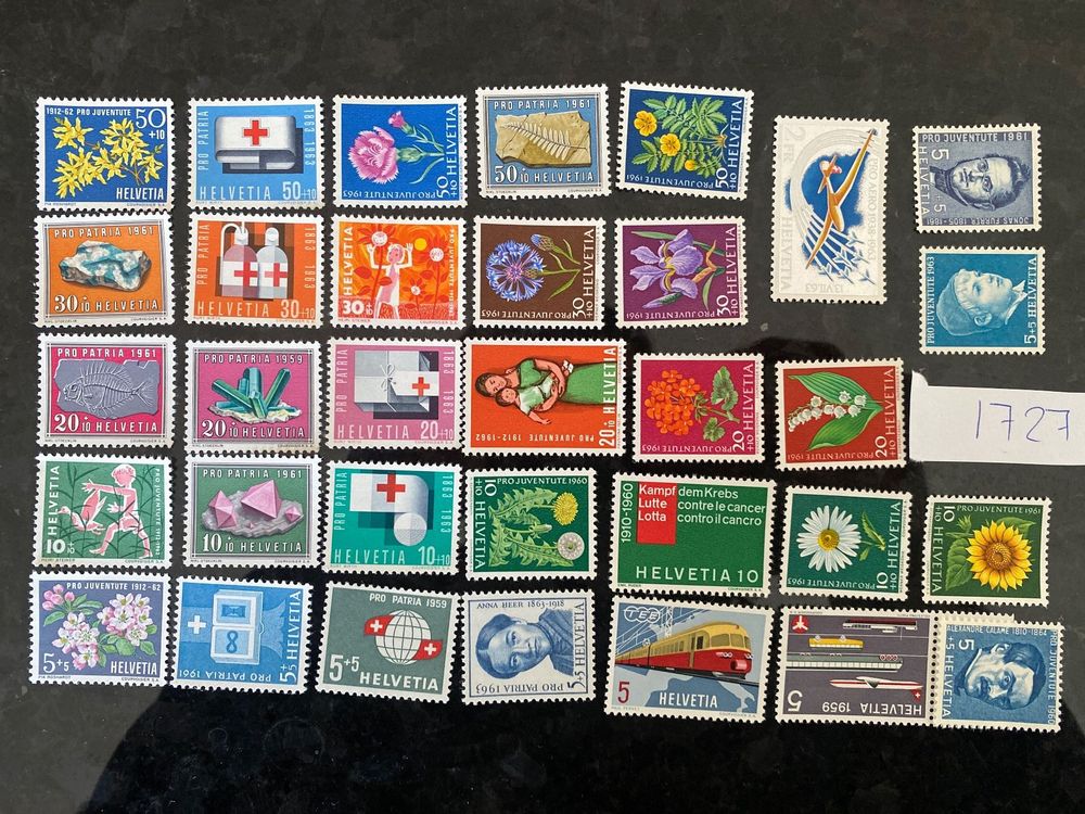 Alte Pro Juventute Frankaturware lot Sammlung Schweiz 8.35Fr (Neu (gemäss Beschreibung)) in Wil ...