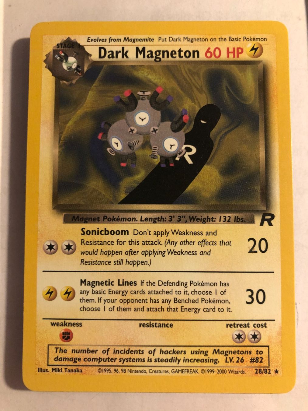 Dark Magneton (rare) Team Rocket - MINT - ab 1.- (Usato) a Giubiasco ...
