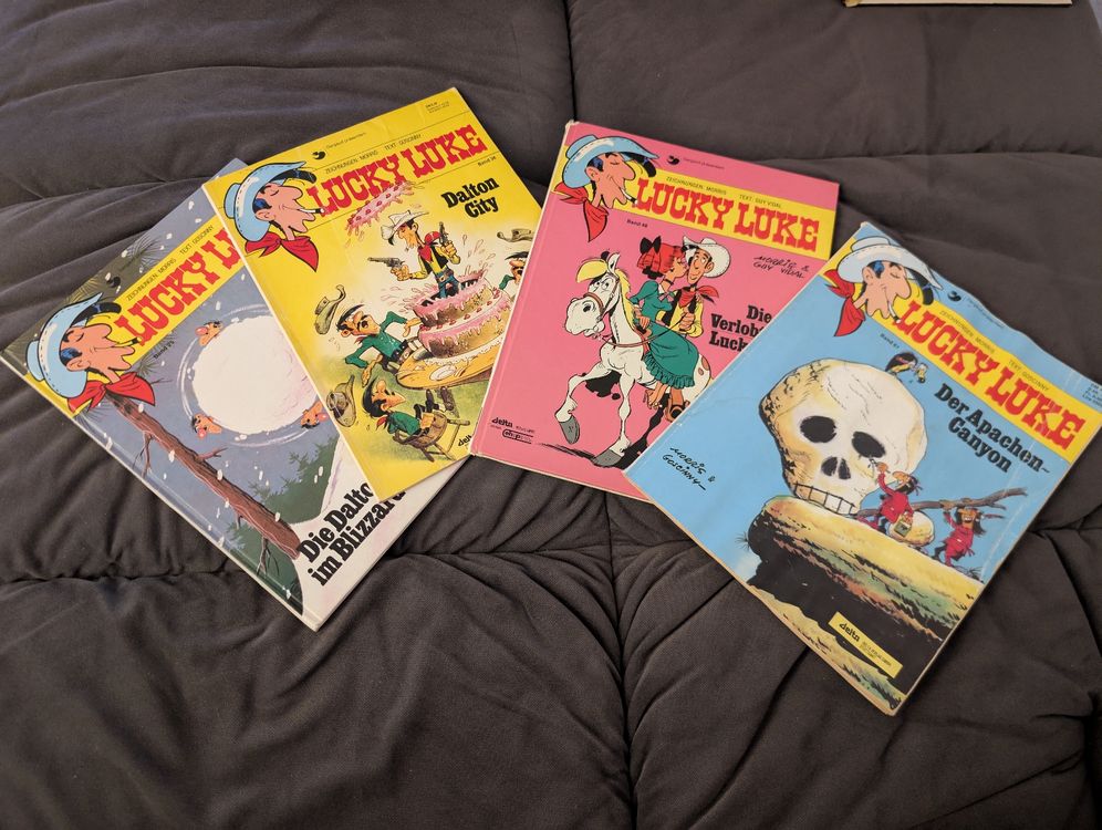 Lucky Luke - 4 Comics (25, 36, 48, 61) (Gebraucht) in Winterthur für ...