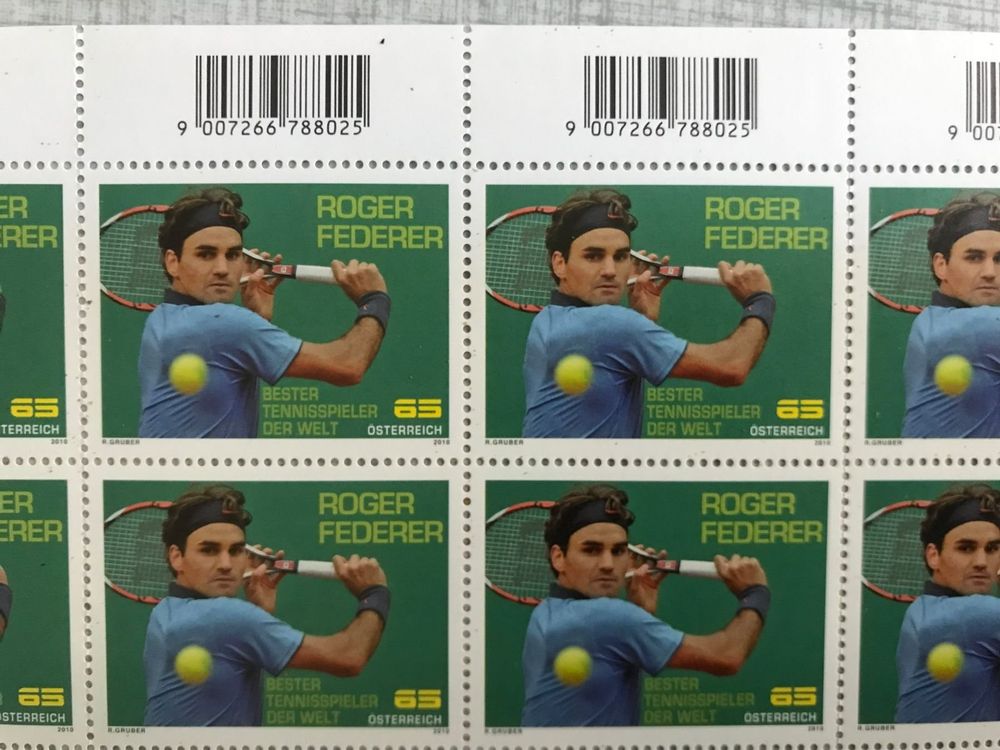 Timbre Roger Feder - 50 Pièces | Kaufen auf Ricardo