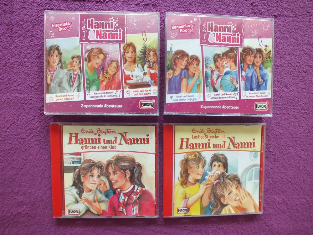 8 - Hanni und Nanni - Hörspiel - CD´s (Gebraucht) in Müllheim Dorf für ...