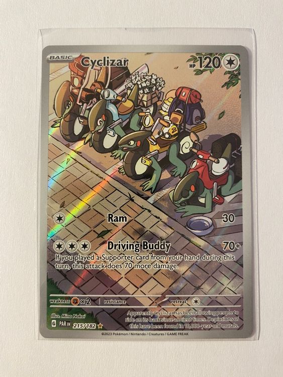 Pokemon Cyclizar 215/182 Paradox Rift EN (Neu (gemäss Beschreibung)) in ...