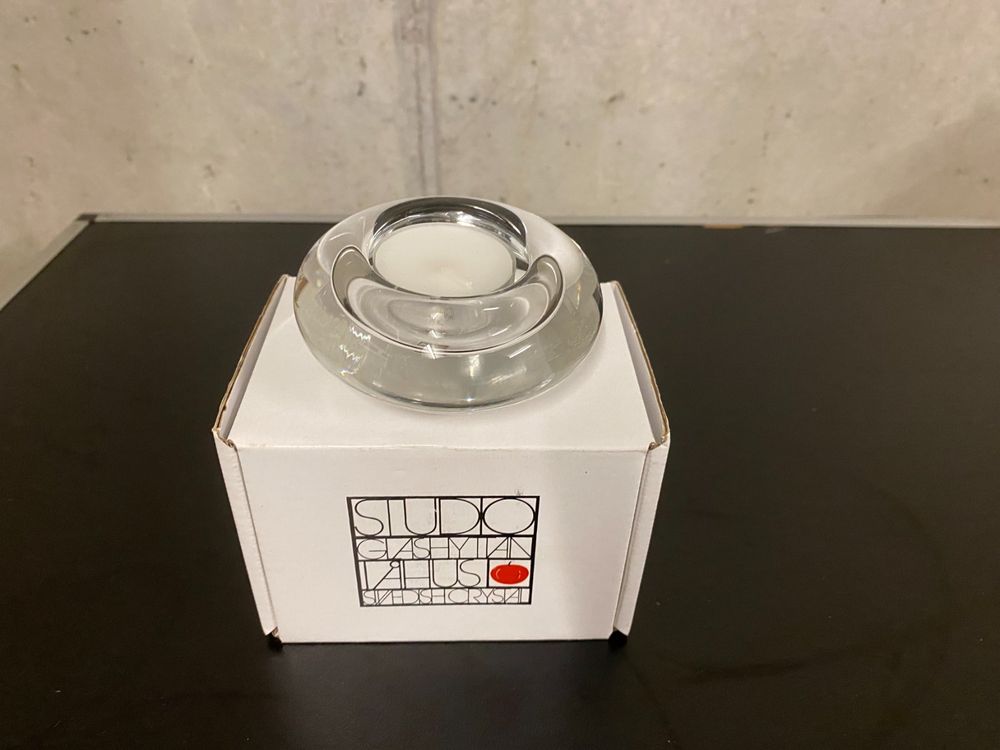 Design-Windlicht Marke Studio Glashyttan Transparent (Neu (gemäss ...