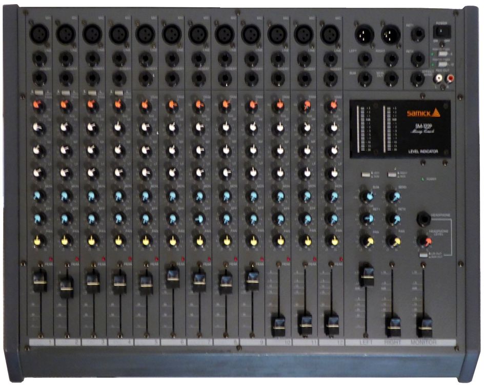 Samick SM-122P 12 Channel Stereo Mixer with Phono | Kaufen auf Ricardo