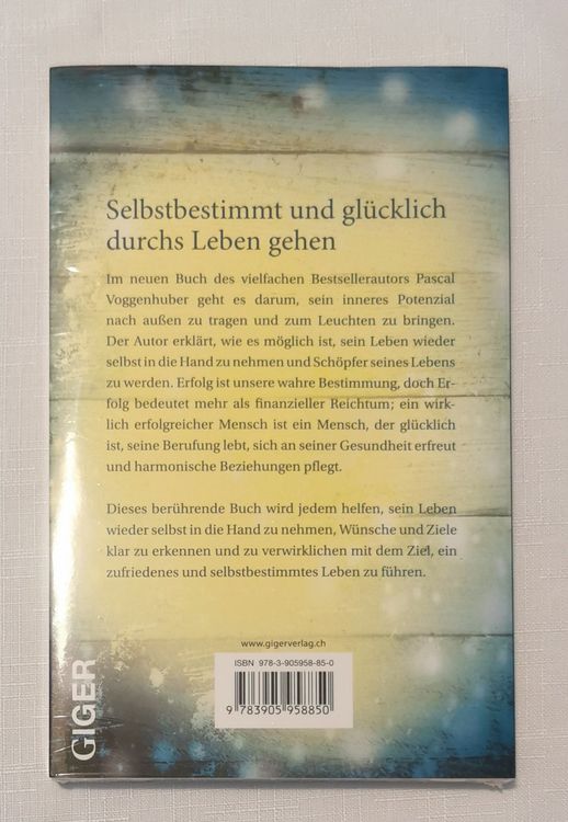 Zünden dein inneres Licht an - Pascal Voggenhuber (Neu und originalverpackt) in Wängi für CHF 9 ...