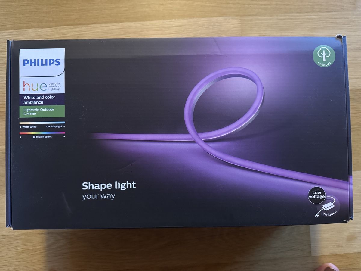 Philips Hue Outdoor Lightstrip – 5 m – White/Color Ambiance (Gebraucht ...
