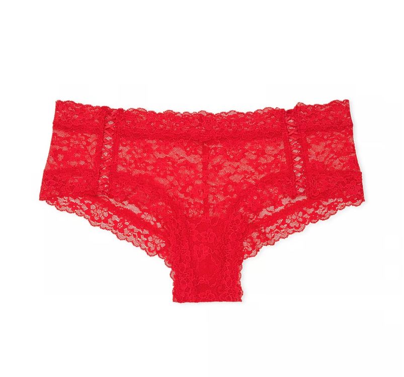 Victoria’s Secret Double Lace Up Cheeky Panty S NEW (Neu und ...
