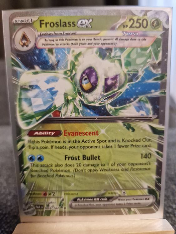 Pokemon Froslass ex 003/182 PAR EN (Neu (gemäss Beschreibung)) in ...