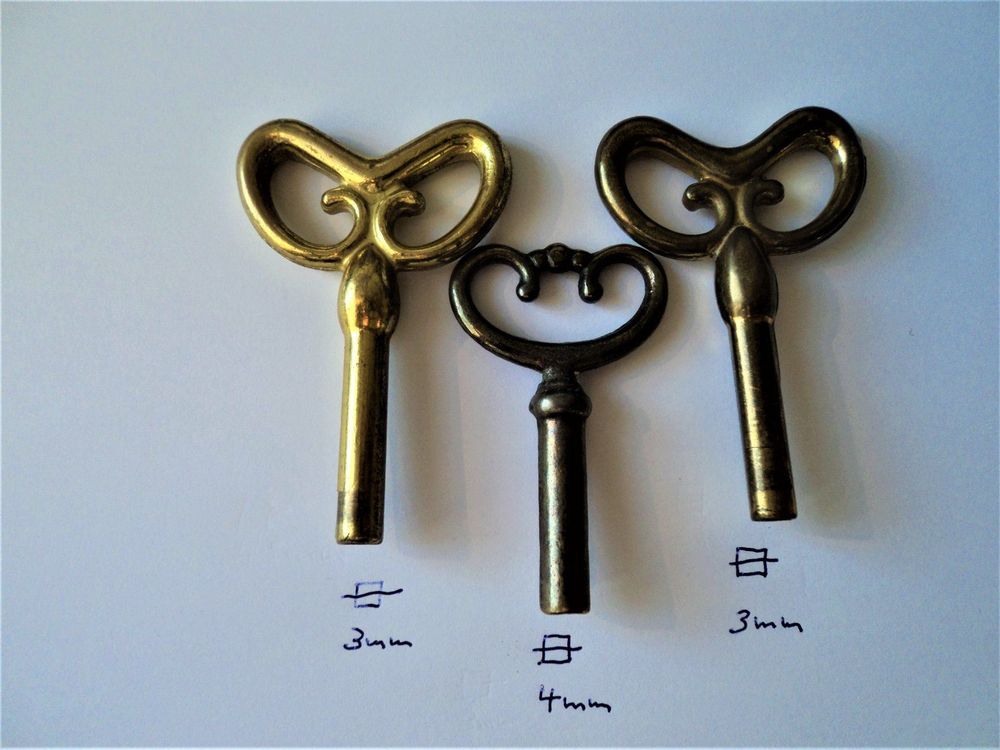 Alte antike Messing Uhrenschlüssel (Gebraucht) in Niederglatt ZH für ...