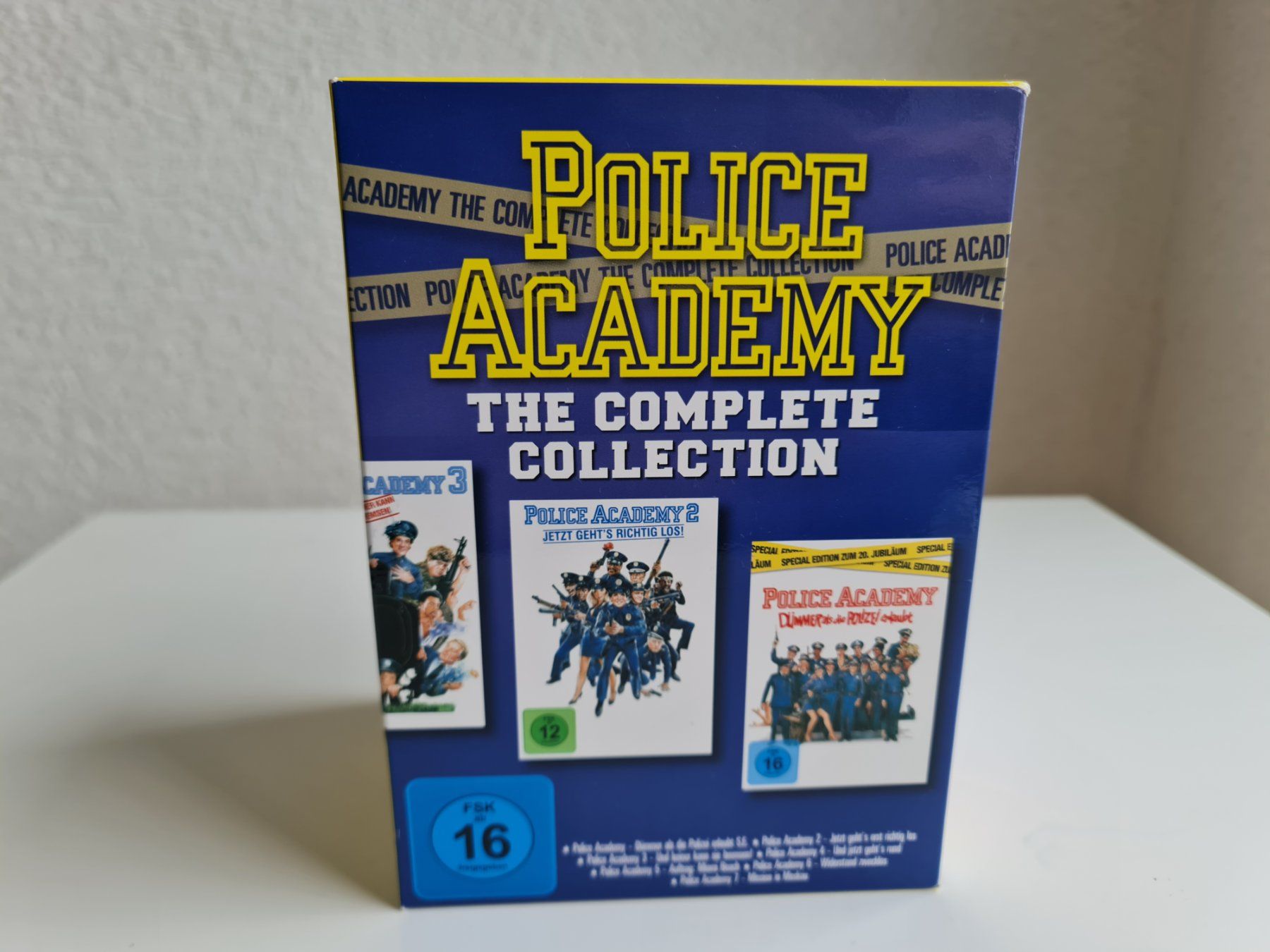 Police Academy DVD Collection Complete Boxset Warner Bros (Gebraucht ...