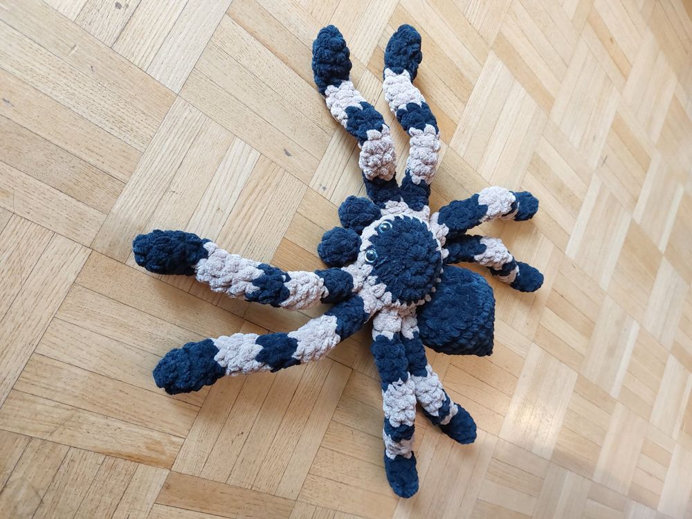 Halloween Deko Spinne (selbst gemacht), Spider, Unikat | Kaufen auf Ricardo