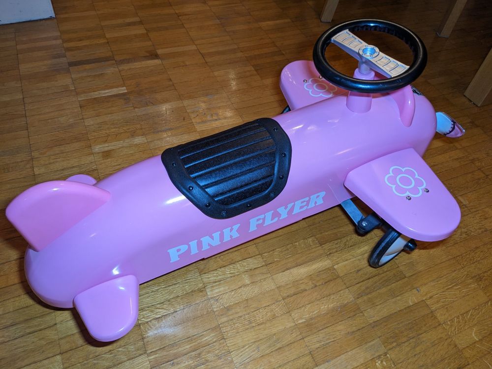 Retro Roller Porteur Avion Pink Flyer | Kaufen auf Ricardo