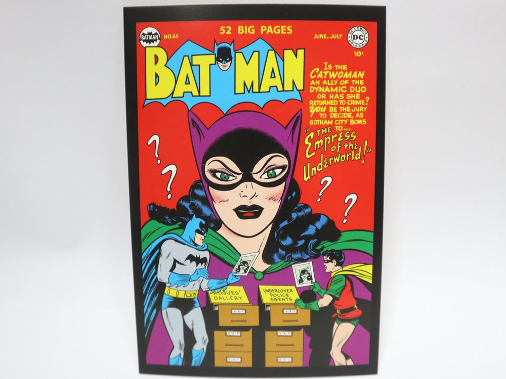 AK Batman & Robin & Catwoman Comic Cover Postkarte | Kaufen auf Ricardo