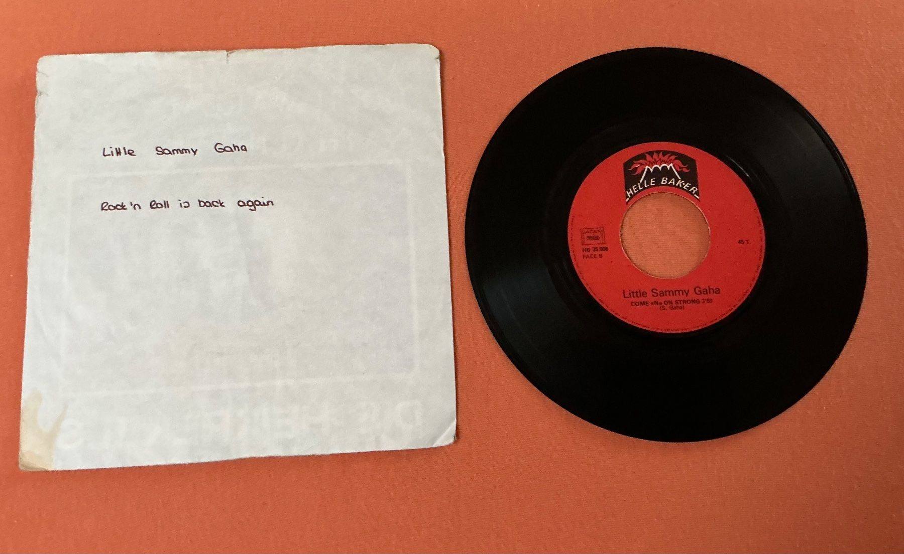 Schallplatte Single 7“/ Little Sammy Gaha Rock and Roll Is…. (Gebraucht ...