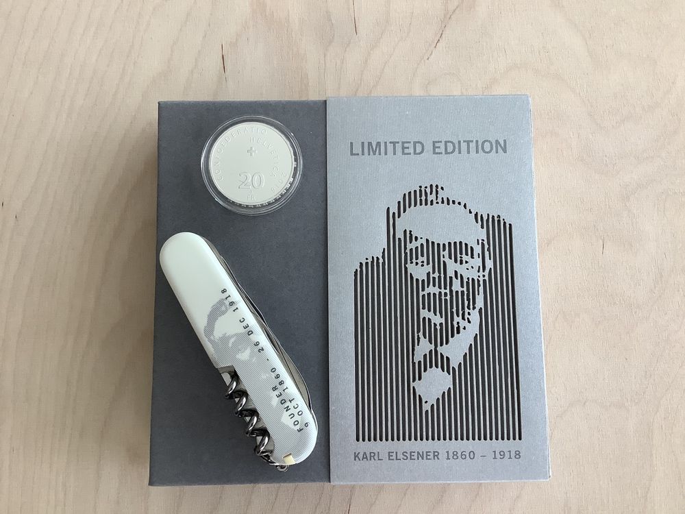 Victorinox Karl Elsener Set Limited Edition 2018 (Neu (gemäss ...