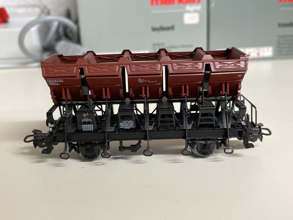 Märklin 4635 Muldenkippwagen (Gebraucht) in Wilderswil für CHF 15 – mit ...