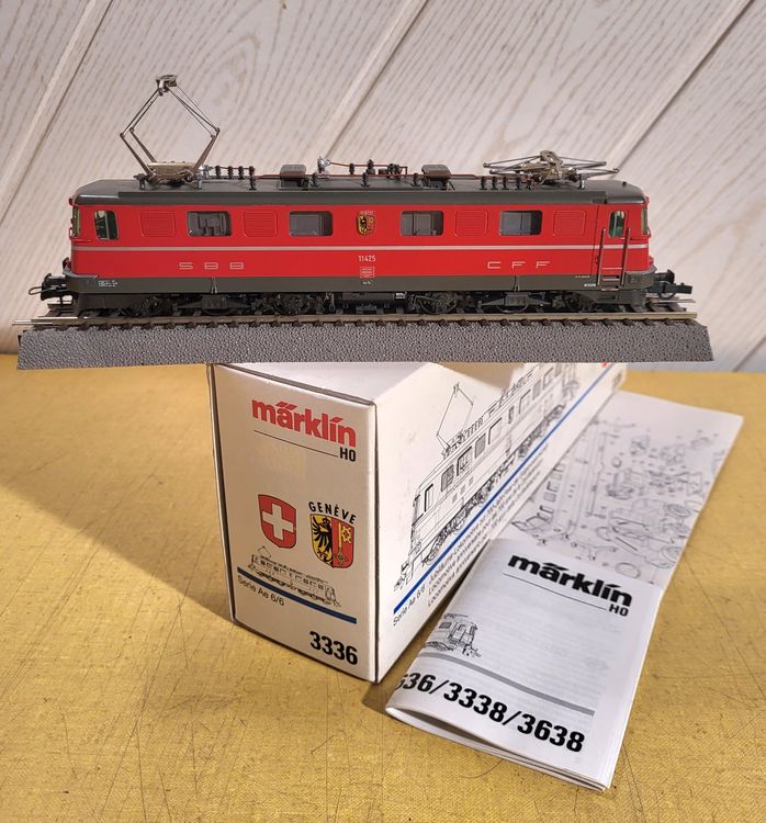 MÄRKLIN - 3336 - SBB - Ae 6/6 - 11425 - " GENÈVE " (Neu (gemäss ...