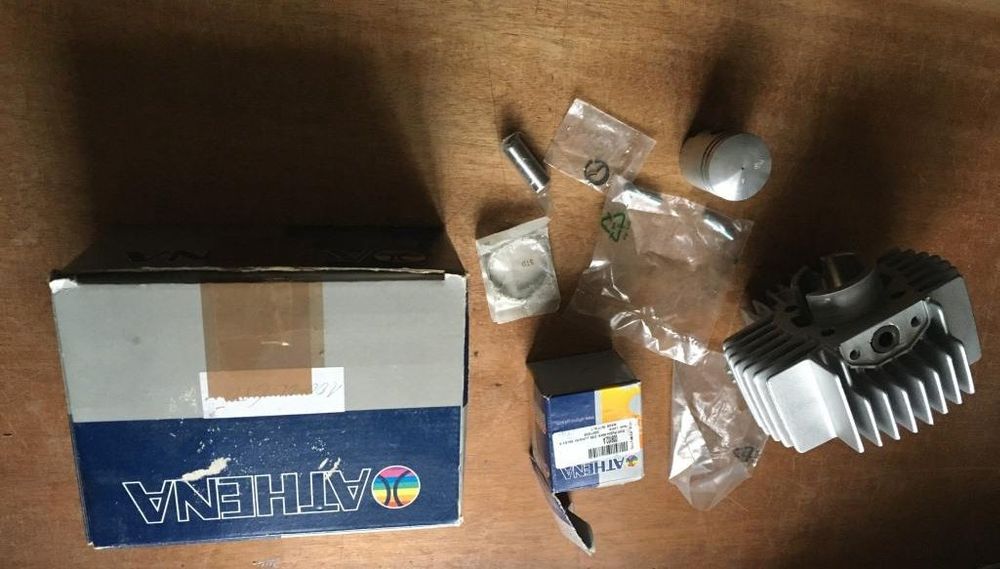 Athena 38mm Zylinderkit mit Plombe Puch Maxi Mofa (Neu (gemäss ...