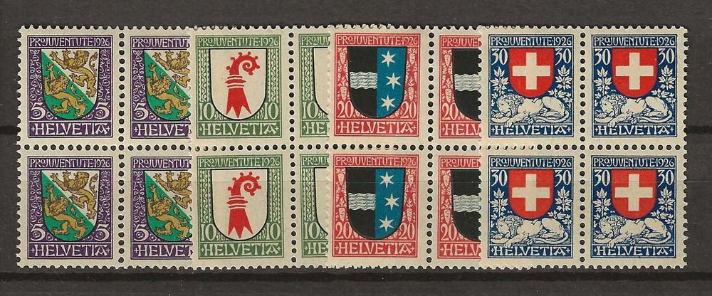 PJ126 - Pro Juventute 1926 B4 ** (D'occasion) à Trélex pour CHF 6 – avec livraison | Acheter sur ...