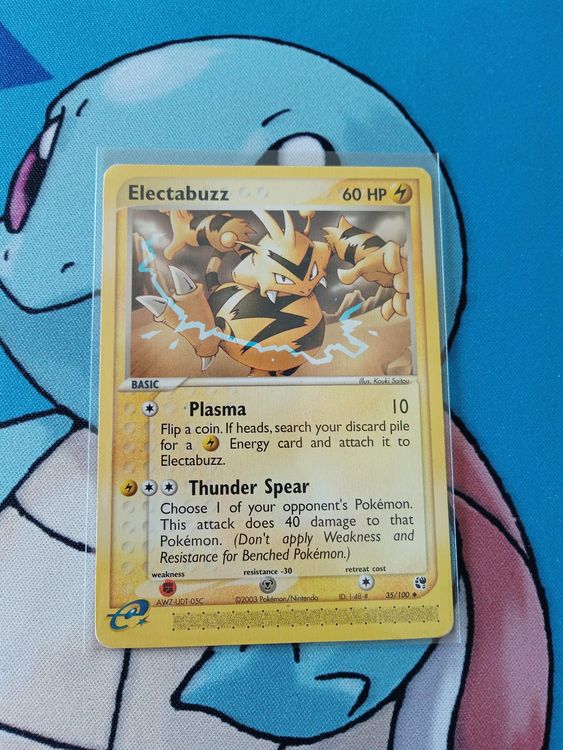 Electabuzz - EX Sandstorm | Kaufen auf Ricardo