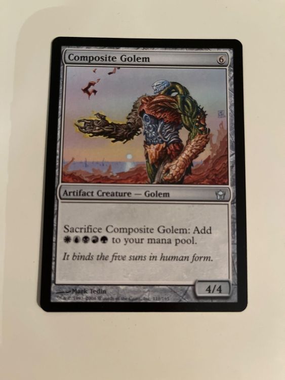 1 x Composite Golem - Magic: The Gathering - MtG (Gebraucht) in Kriens ...