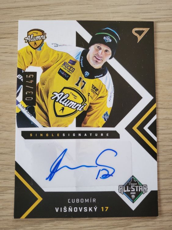 VISNOVSKY LUBOMIR ALL STAR ALUMNI SPORTZOO SLOVAK CARD (Gebraucht) in ...