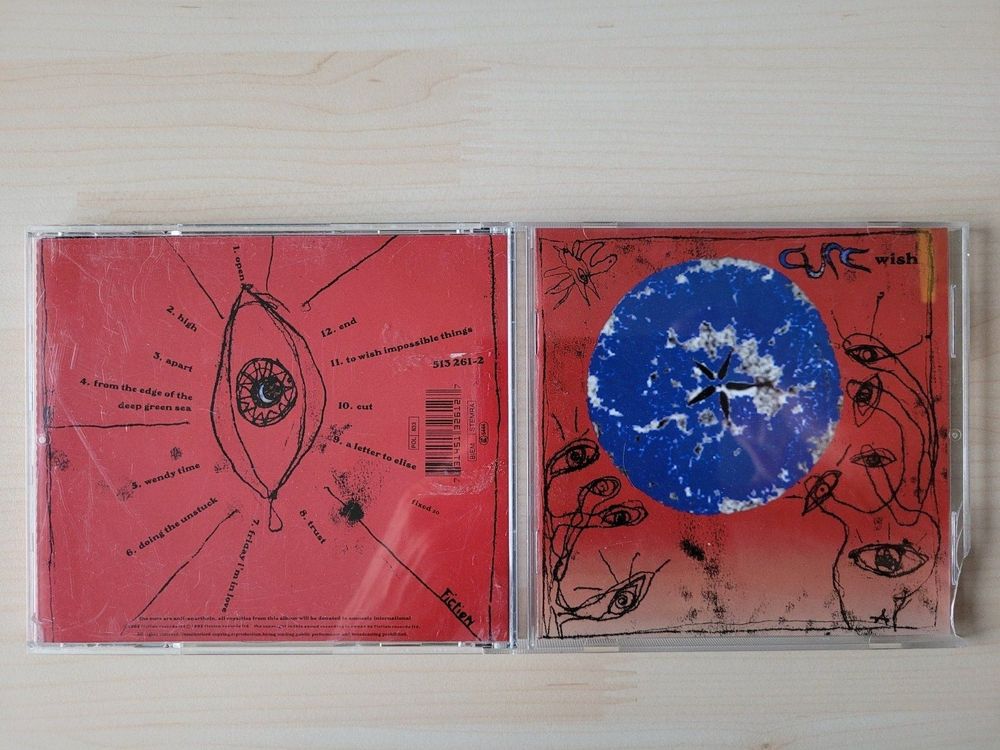 The Cure - Wish CD 1992 (Gebraucht) in für CHF 1 – mit Lieferung auf ...
