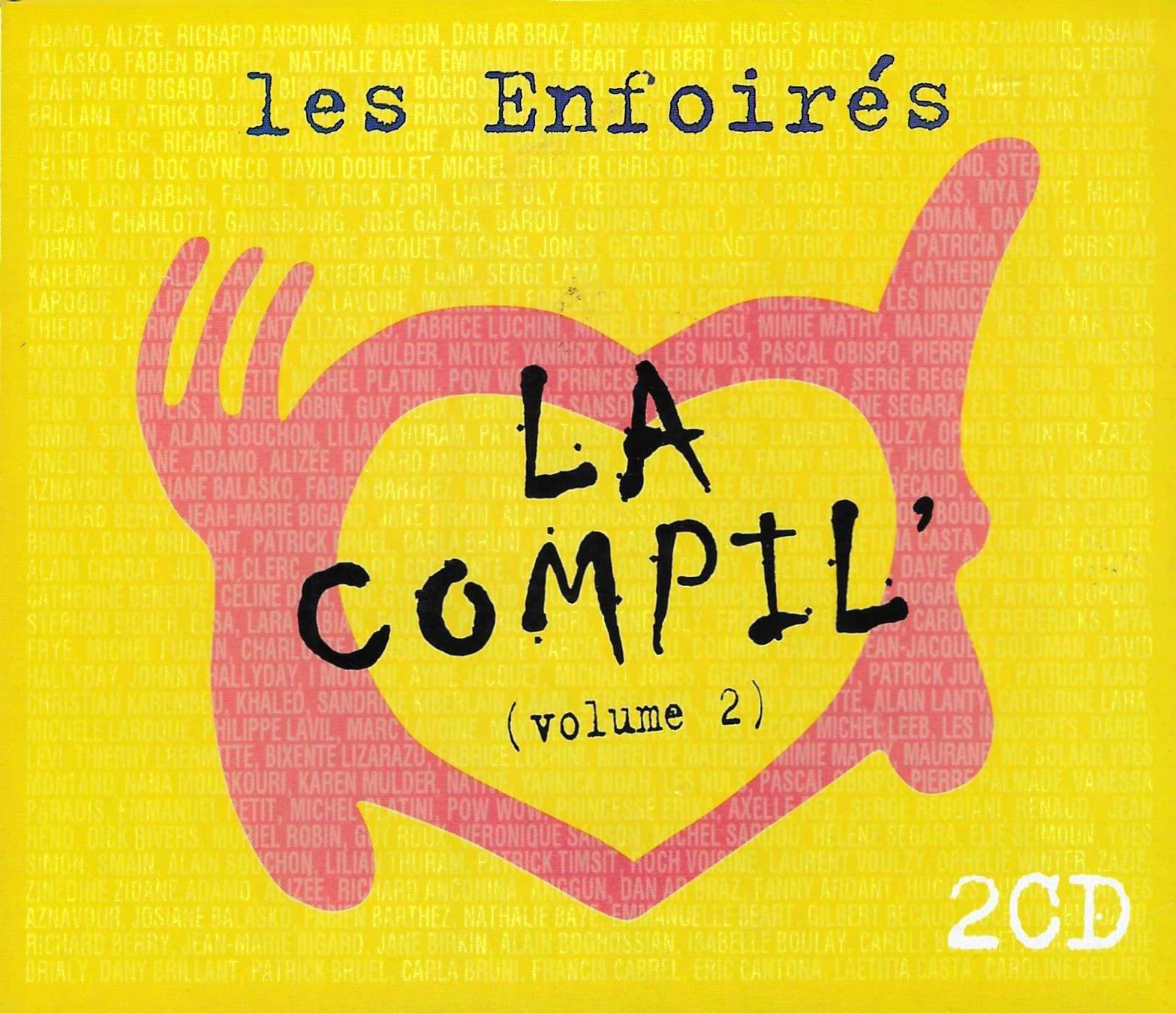 Les Enfoirés - La compil' 2 CD's (Gebraucht) in Savagnier für CHF 4 – mit Lieferung auf Ricardo ...