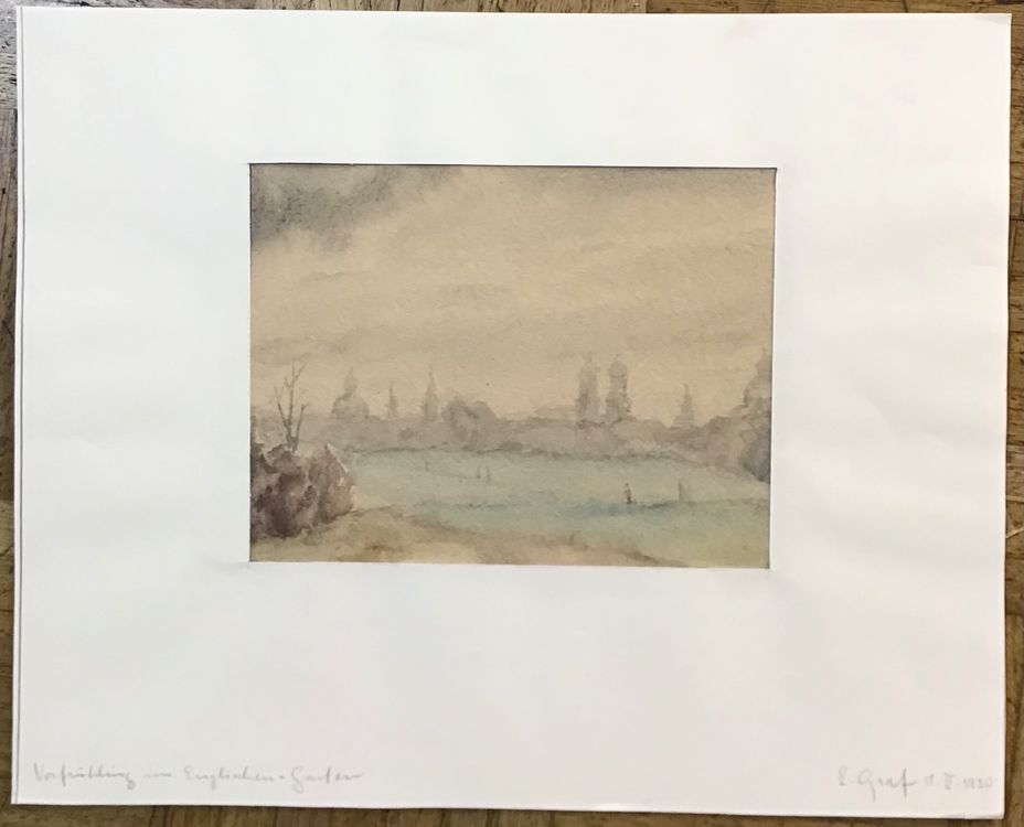Ernst GRAF (1909-1988) Landschaft Aquarell (Gebraucht) in Root für CHF 5 – mit Lieferung auf ...