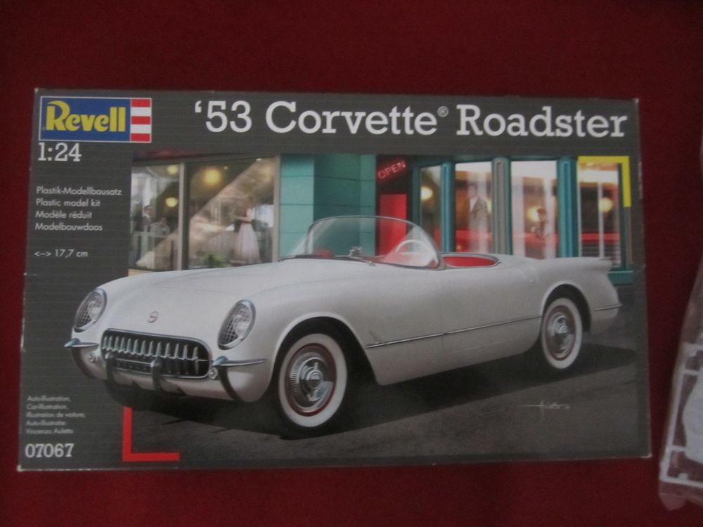 REVELL BAUSATZ 1:24 53 CORVETTE ROADSTER(07067) | Kaufen auf Ricardo
