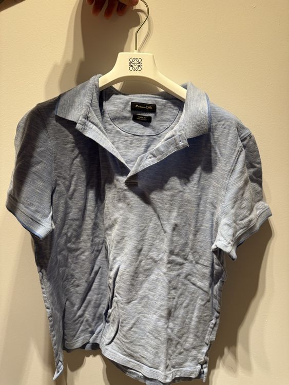 Massimo Dutti Linen Polo Shirt, Casual Fit, Summer Ready (Gebraucht) in ...