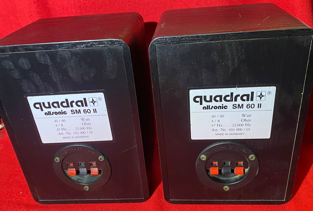 Quadral allsonic SM 60 II Boxen (Art; 518) (Gebraucht) in Rorschach für CHF 22 – mit Lieferung ...