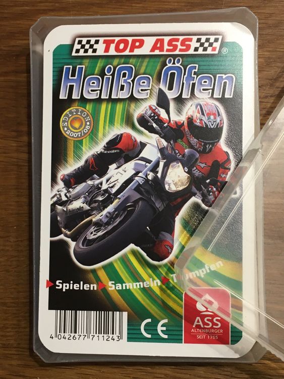Quartett von Top Ass „Heisse Öfen“ (Gebraucht) in Bauma für CHF 5 – mit Lieferung auf Ricardo kaufen
