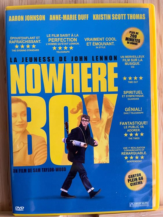 Nowhere Boy (La jeunesse de John Lennon, 2009, DVD) (D'occasion) à ...