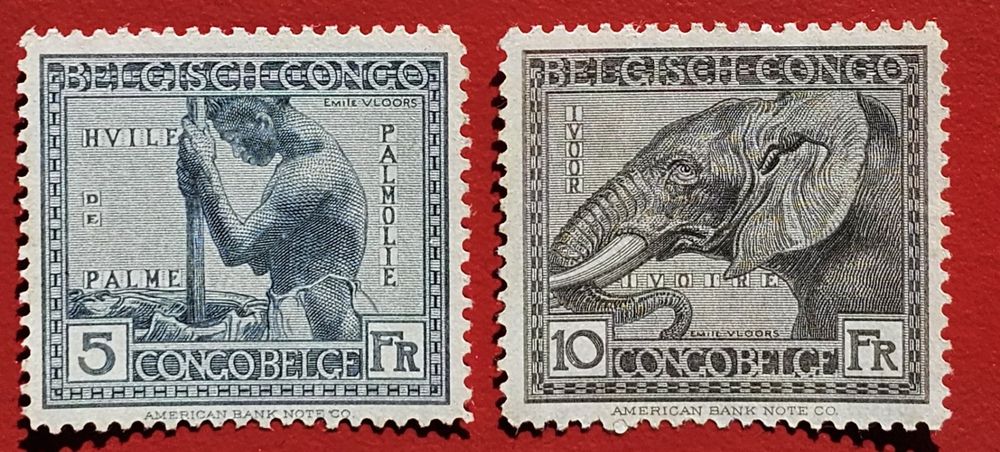 CONGO BELGE BELGISCH CONGO AFRIKA HOHE WERTE 116 117 1923* | Kaufen auf Ricardo
