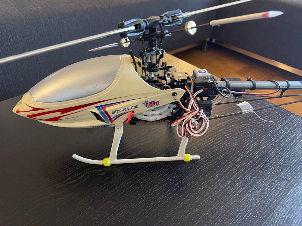 Thunder Tiger Mini Titan RC Heli mit viel Zubehör (Gebraucht) in Jona ...