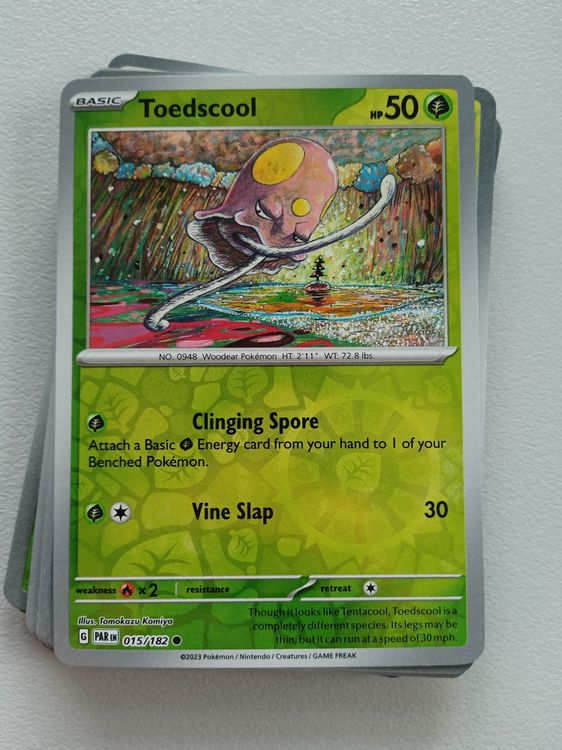 Toedscool Reverse Holo - Paradox Rift Pokemon | Kaufen auf Ricardo