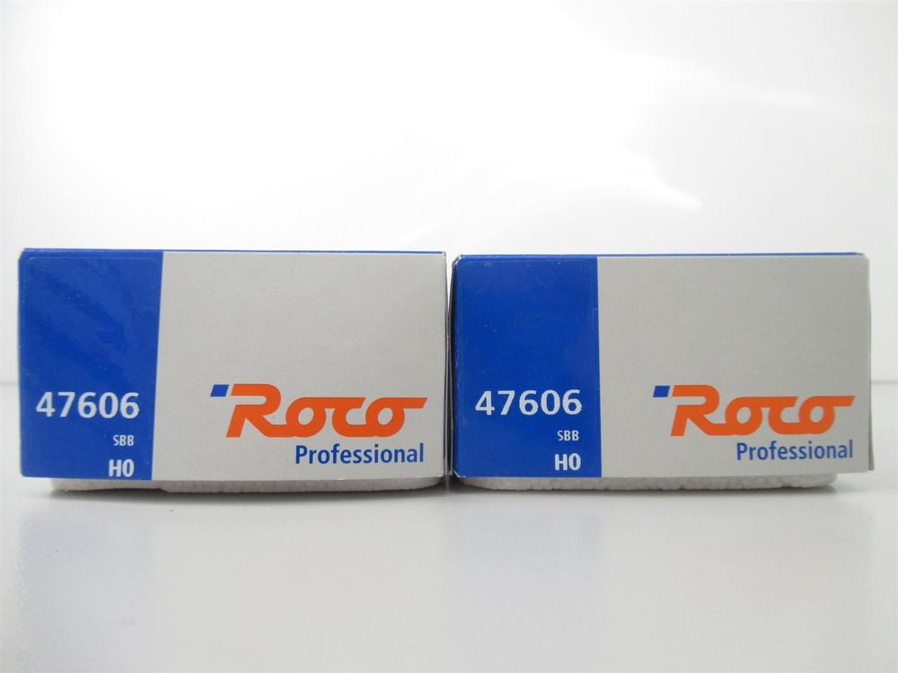 Roco 2 x 47606 SBB Schiebeplanenwagen DC (Gebraucht) in Basel für CHF ...