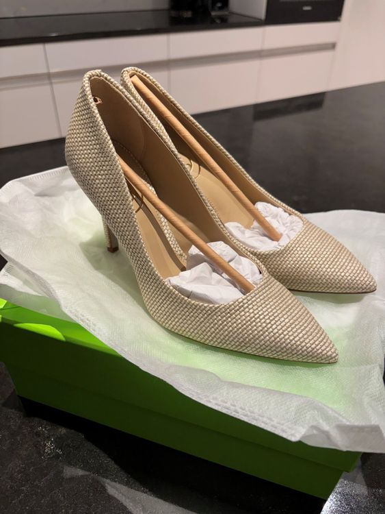 Sam Edelman Hazel Pumps – Natural Weave (Neu, OVP) - Gr. 35 (Neu und ...