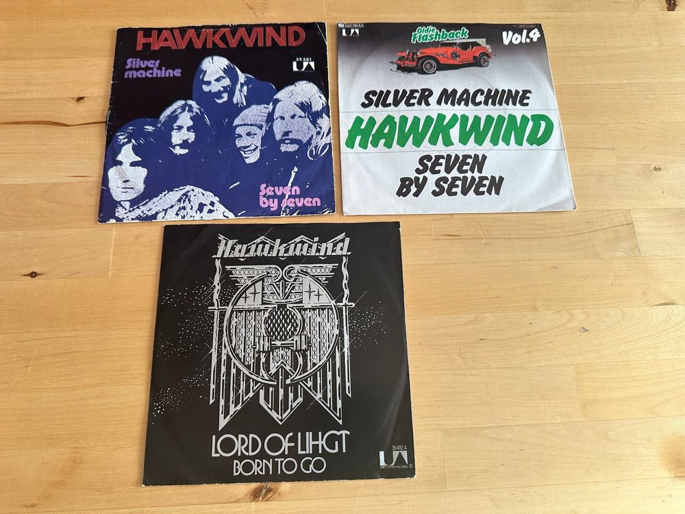 HAWKWIND LEMMY KLIMSTER MOTÖRHEAD rare Singles 70's Kult Top (Gebraucht ...