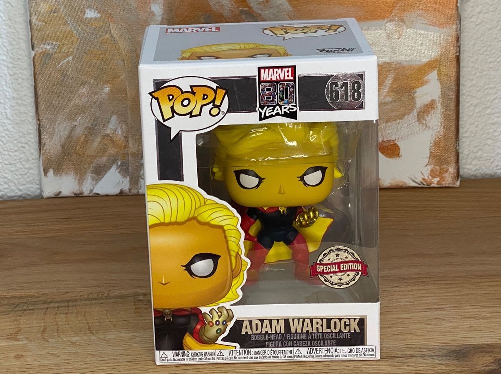 Funko Pop - Adam Warlock #618 - Marvel (Neu und originalverpackt) in ...