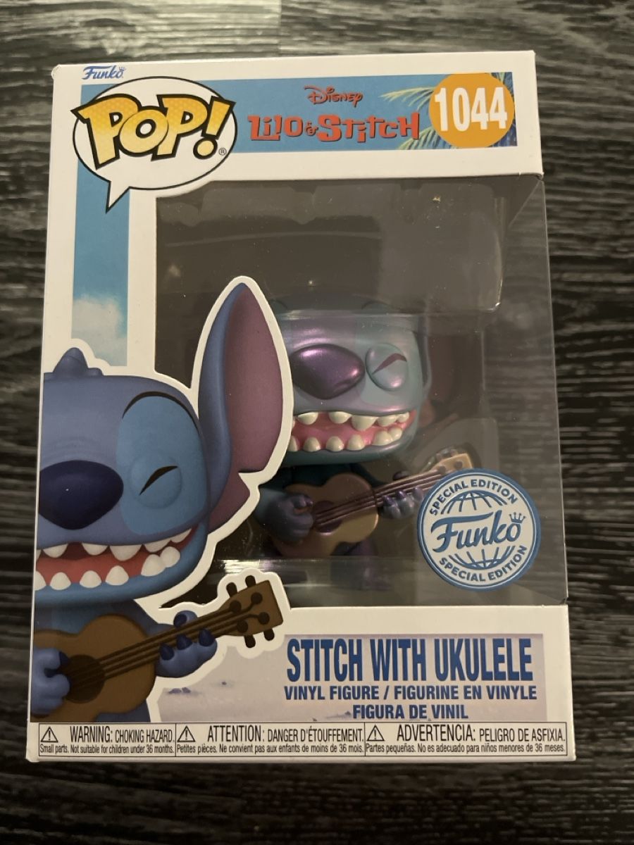 Funko Pop! Disney Lilo & Stitch 1044 Stitch Ukulélé Neuf! (Neuf avec ...
