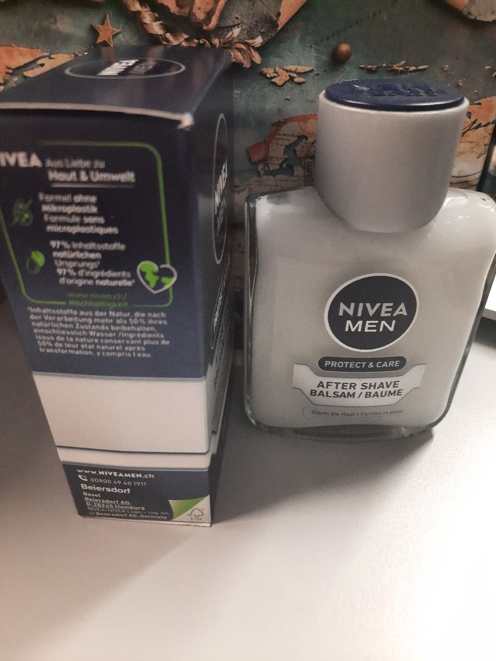 Nivea Men After Shave Balsam, NEU, ungeöffnet, 100ml🥸🖤💧🌚 (Neu und ...