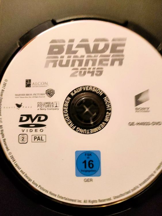 DVD BLADE RUNNER 2045 (Gebraucht) in Grenchen für CHF 1.5 – mit ...