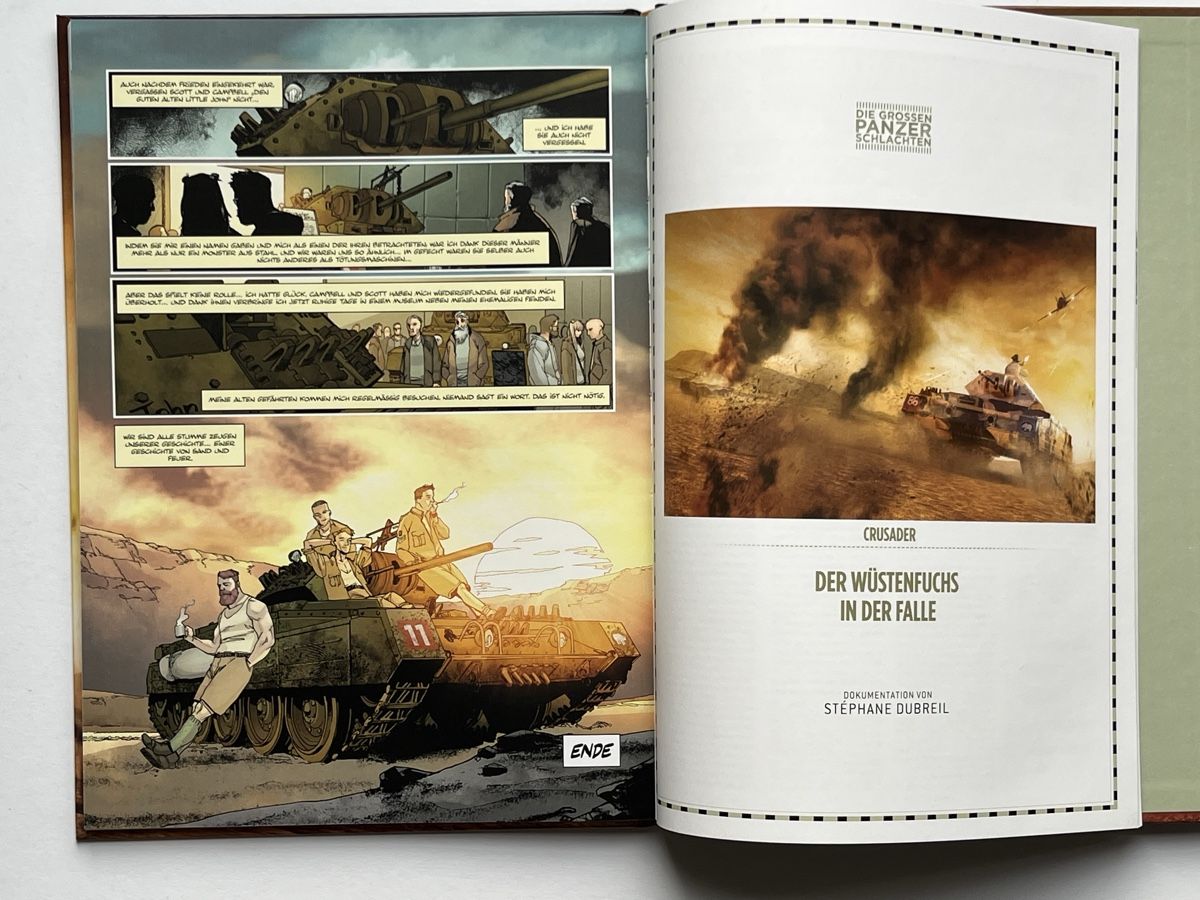 COMIC El Alamein 1942 „Die grossen Panzerschlachten“ (Neu und ...